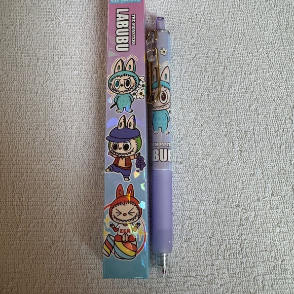 Labubu | Accessories | Labubu Kids Cartoon Pen Purple | Poshmark